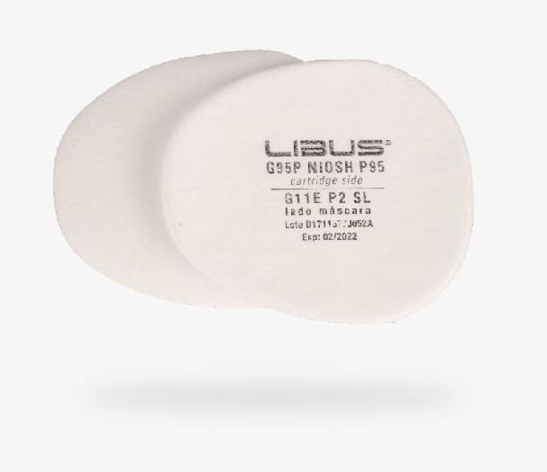 Prefiltro Libus partículas p95 para respirador 9000 - DILVA